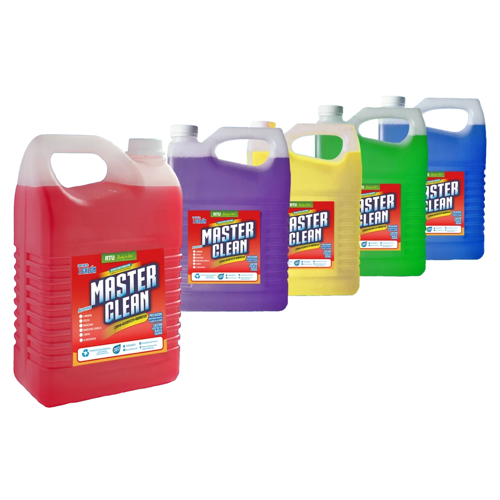 Master Clean LPU 1 galón | Limpia, Desinfecta y Aromatiza