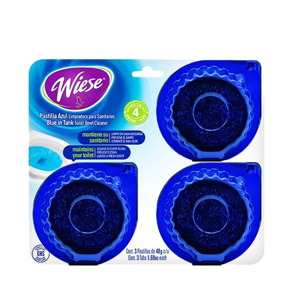 Pastilla Azul Blister 144g Wiese | Higiene y frescura duradera - DEQ ...